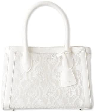 SNIDEL(スナイデル) Embroidery Bag, White: Handbags: Amazon.com