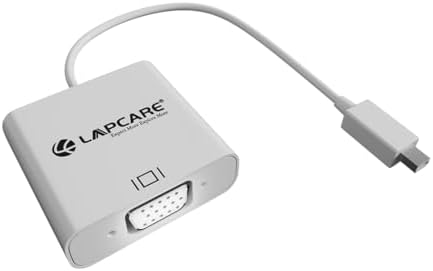 LAPCARE Mini DP to VGA Converter with 20CM Cable - Buy LAPCARE Mini DP ...