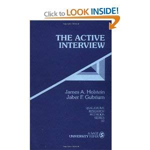 Buy The Active Interview (Qualitative Research Methods) Book Online at ...