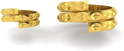 PNG Jewellers 2.5 gram Vedhani Gold Ring 24 kt (995) : Amazon.in: Jewellery