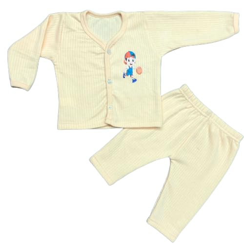 Buy Maya Bae Front Open Kids Thermal Set for Winter (0-3 Months ...