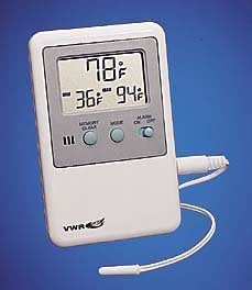 Amazon.com: VWR THERMOMETER MONITOR MEMORY - VWR High/Low Memory Alarm ...