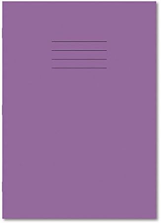 SCHOOL EXERCISE BOOKS 8mm LINES A5 48 Page 165 x 203mm"10 Pack ...