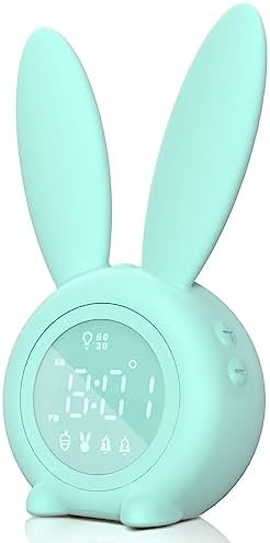 Amazon.com: Alarm Clock for Kids: Cute Pear Design, Snooze, Triple ...