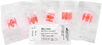 Baxter Healthcare H93813901 Rapid Fill Connectors (Pack of 50) : Amazon ...