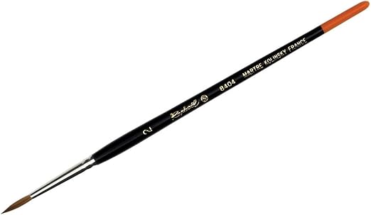 Amazon.com: Raphael 8404 Kolinsky Round No. 2