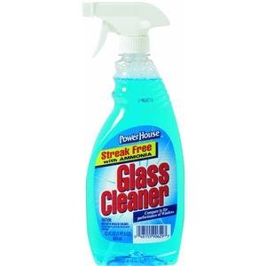 A USA Made Product PowerHouse Glass Cleaner, Streak Free with AMMONIA ...