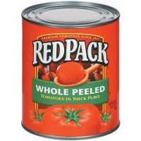Amazon.com: Redpack Whole Peeled Plum Tomatoes in Puree, Kosher and ...