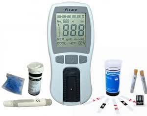 Amazon.com: Hemoglobin Meter Hemoglobin Test Meter Hemoglobin Test Kit ...