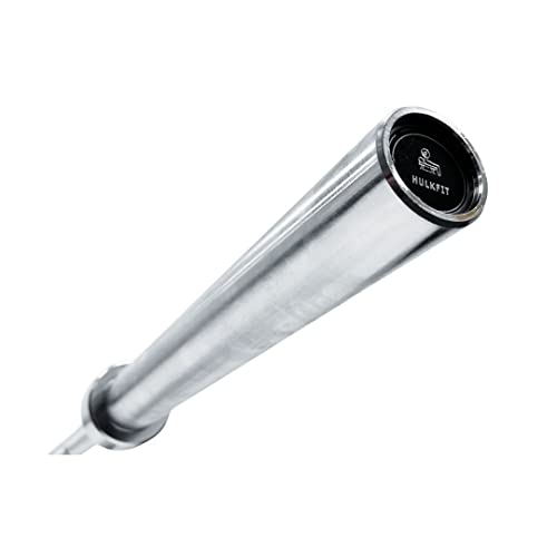 Snapklik.com : HulkFit Solid 2-Inch Olympic Bar Barbell Weight Lifting ...