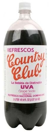 Amazon.com : Country Club Grape Soda - Uva 2 Lt : Soda Soft Drinks ...