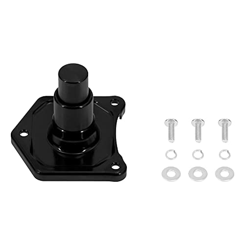 Snapklik.com : Solenoid Cover Push Button Starter Black Fit For Harley ...