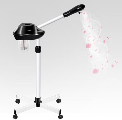 Amazon.com: Professional Facial Steamer, Stand Ozone Face Steamer on ...