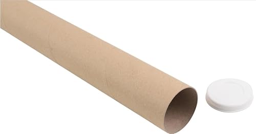 Materia Prima Tubo portaplanos de cartón 64x6 cm | Papelería online