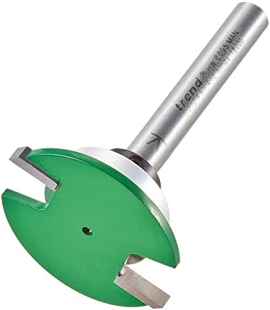 Trend CraftPro Weatherseal Groover Router Cutter Bit, 1/4 Inch Shank ...