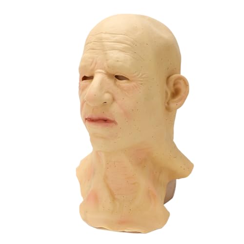 SUPYINI Silicone Mask, Latex Mask Men, Realistic Mask, Horror Mask ...