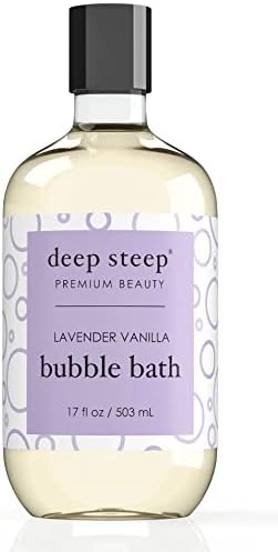 Amazon.com: Deep Steep Bubble Bath, 17 oz (Lavender Vanilla) : Beauty ...