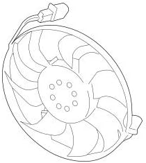 Porsche 991 624 939 01, Engine Cooling Fan Assembly, Fans - Amazon Canada