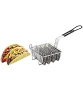 Amazon.com: Zjyufy 4 Shell Taco Fryer Basket, Tortilla Fryer Basket, V ...