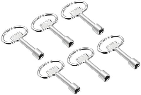 PATIKIL 13x9mm Triangle Socket Spanner Key, 2 Pack Electrical Cabinet ...