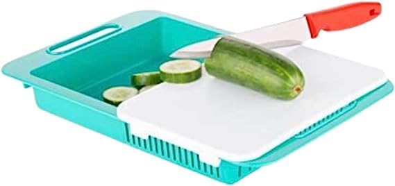 Buy YUSI 3-in-1 Cutting Board: Cut, Wash, and Store Vegetables ...
