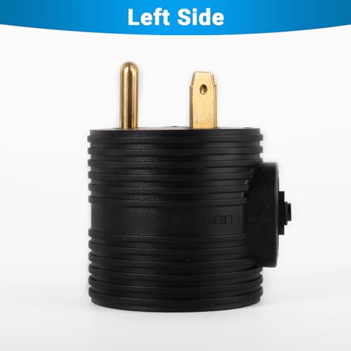Snapklik.com : 30 Amp Male To 15 Amp Female Electrical Adapter 3 Prong ...