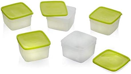 Amazon.com: Arrow Plastic 00042 5 Pack 1 Pint Stor-Keeper Freezer ...
