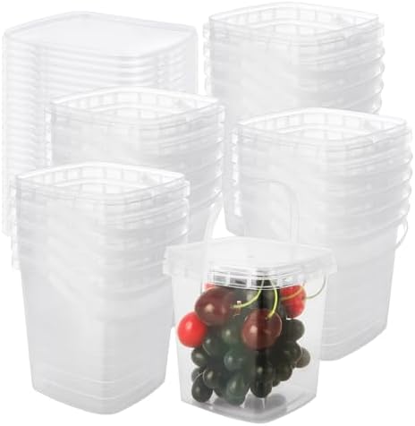 Amazon.com: LOPYXBR 30 PCS 32 Oz Square Deli Containers with Lids and ...
