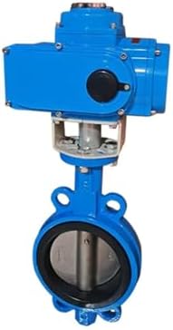 FQJYXWEWL Vanne Papillon électrique DN150 200 6”8”D971X-16 en Fonte, réglage par Interrupteur ...