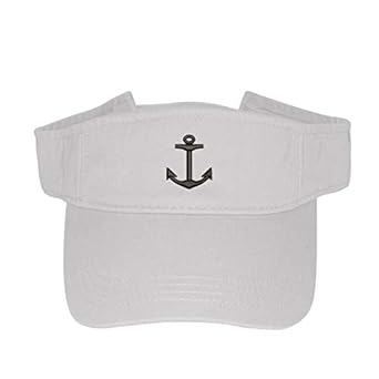 Buy DSY Lifestyle Embroidered Anchor Visor Hat - Unisex Cap, Navy Hat ...