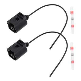 LT Easiyl 2pcs 1 Pin Oil Pressure Sensor Plug Connector Pigtail ...
