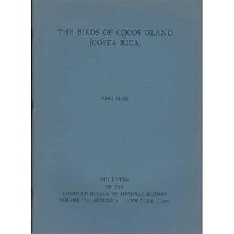 The Birds of cocos Island: Slud, Paul: Amazon.com: Books