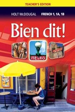 Amazon.com: Bien Dit!: Vocabulary and Grammar Workbook Student Edition ...