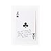 Amazon.com: CEHNSENHUI Funky Poker Art Ace of Clubs Canvas Wall Art ...