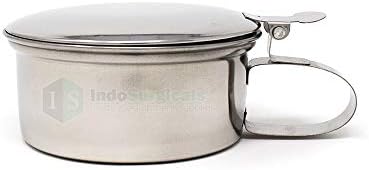 EzySpit Spit Safe Glass_ Spittoon_Set of 10_Disposable Glasses with lid ...