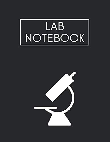 Lab Notebook: 8.5x11 Big Dot Grid Laboratory Diary & Lab Book I For ...