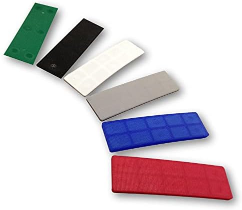 JCP 100mm x 28mm Assorted Flat Window Glazing Glass Plastic Packers ...