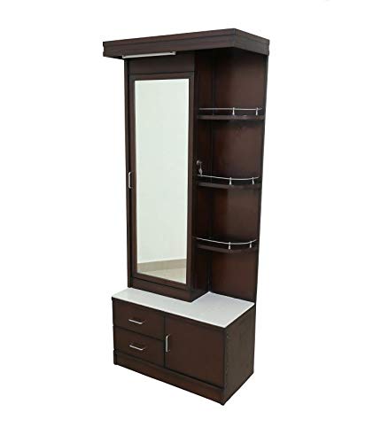 Kavi Dressing Table and Stool (Darkbrown) : Amazon.in: Home & Kitchen