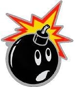 Amazon.com: Bomb Vinyl Sticker Decal Cars Trucks Vans Walls Laptop ...