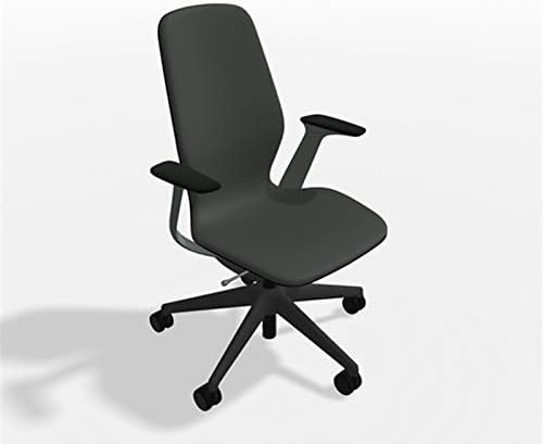 Amazon.com: Steelcase SILQ Office Desk Chair Merle Dark Frame Cogent ...
