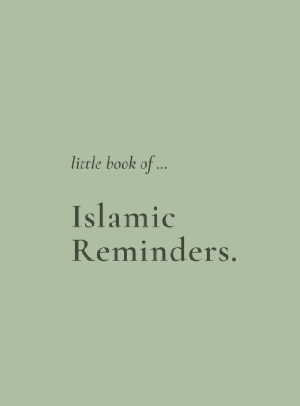 Little Book of Islamic Reminders: Direct from the Golden Source, Allah ...