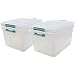 Amazon.com - Joyeen 85 Quarts Large Lidded Storage Bins with Wheels ...