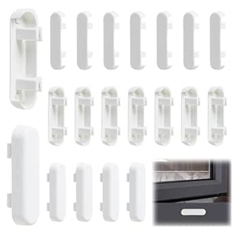 20 Pcs Window Drainage Cover Caps White Weep Hole Covers Window ...