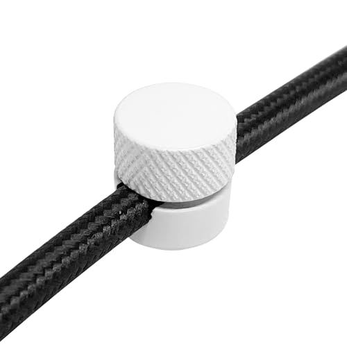 smartect Aluminium Wall and Ceiling Pins [4 Pieces, Corrugated, White ...