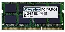 Amazon.co.jp: Princeton For Apple Laptop Memory GB PC3 – 8500 204pin ...