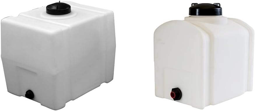 Amazon.com: RomoTech Horizontal Square & Domed Polyethylene Reservoir ...