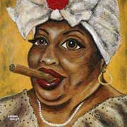 Amazon.com: Umba Queens Concha Fam by Sandra Knuyt 27.50X27.50. Art ...