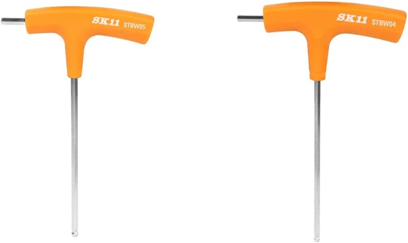 Amazon | SK11(エスケー11) T型ボールポイントレンチ 5mm & SK11 T型ボールポイントレンチ 4mm【セット買い】 | 六角棒レンチ