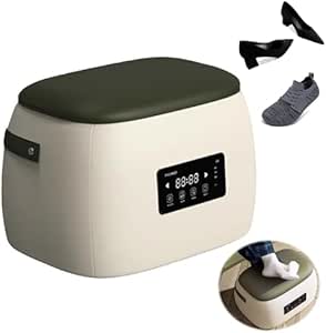Amazon.com: 2-in-1 Portable Shoe Cleaning Box & Changing Stool ...