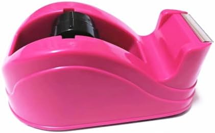Amazon.com : Non-Skid Tape Dispenser Adhesive Tape Roll Cutter Hot Pink ...
